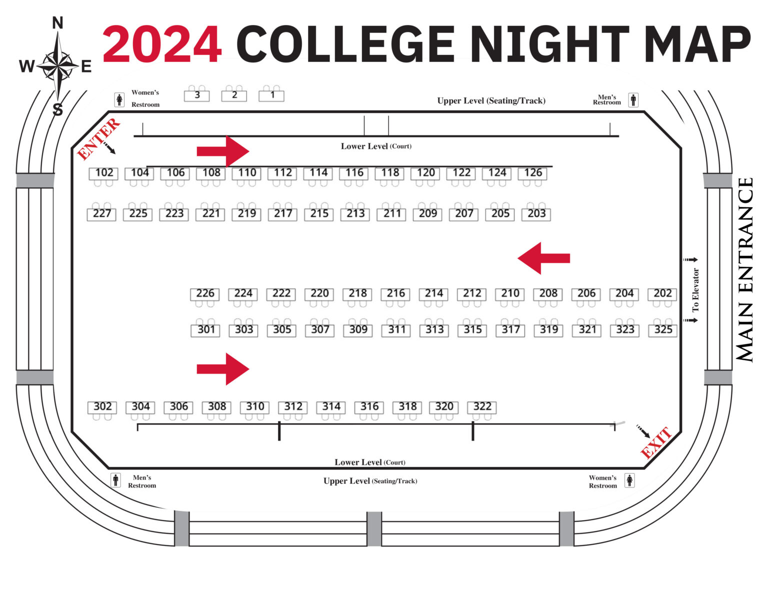 College Night Map - Northwest Florida State College : Northwest Florida ...